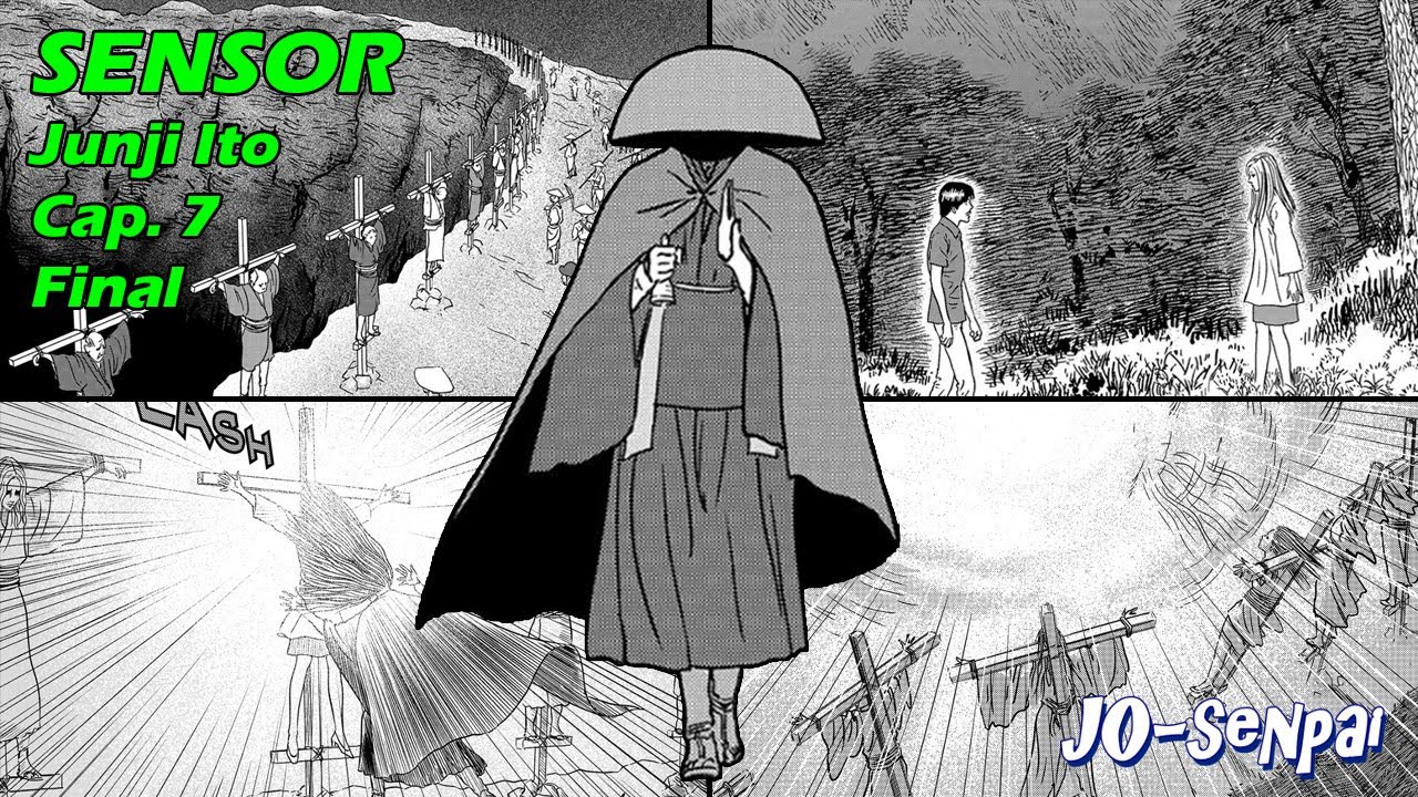 『Luz y Oscuridad』📖 Sensor 7 (Final) Junji Ito ║ Video Manga en Español ...