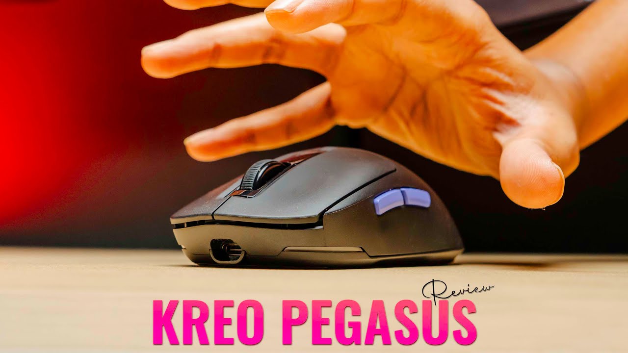 Kreo Pegasus Review - Fantastic 58g Wireless Gaming Mouse in a Budget ...