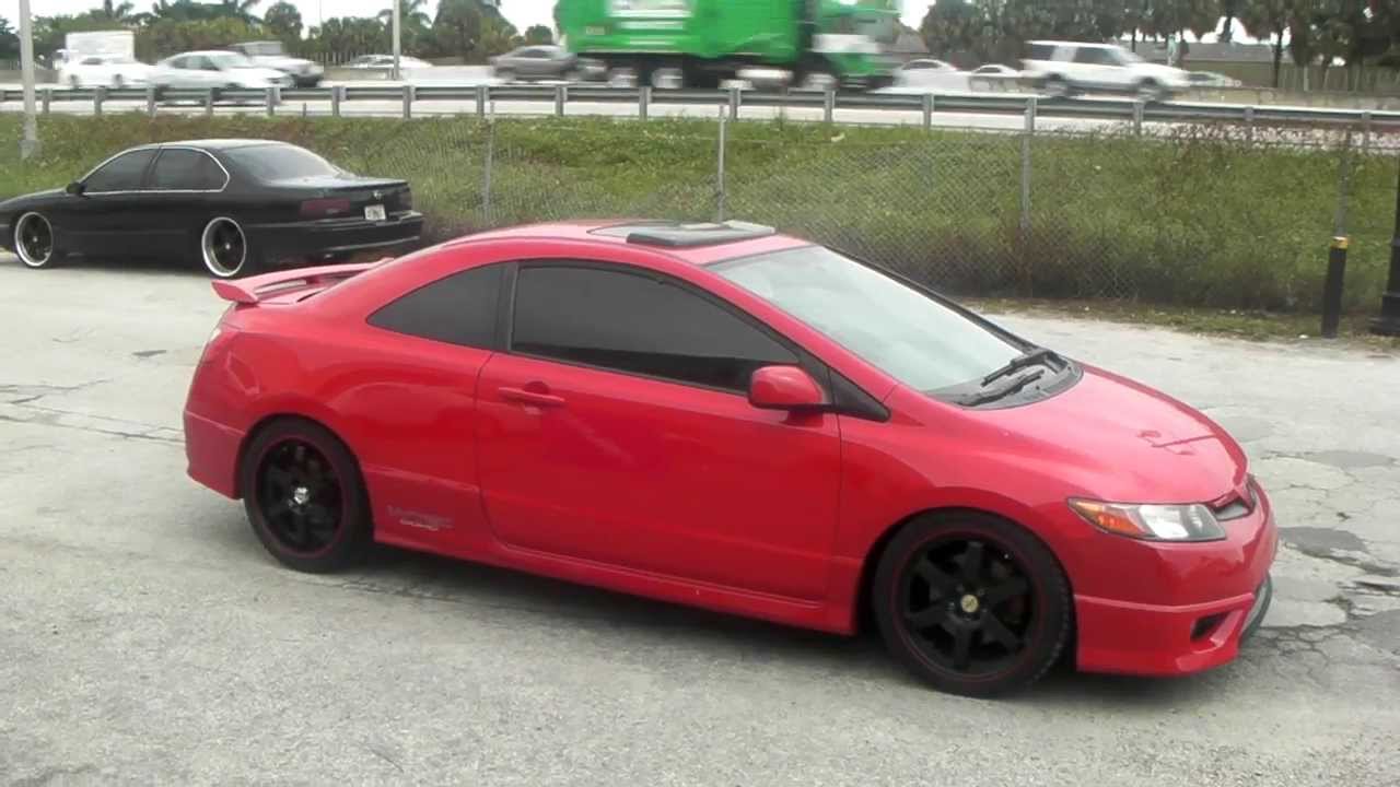 DUBSandTIRES.com 17" Inch Akita Racing AK-55 Black Red Tuner Racing ...