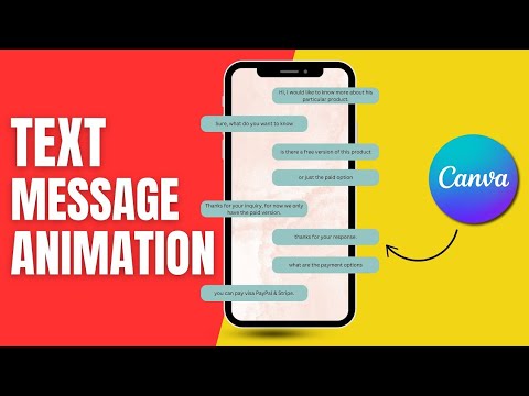 Create Stunning Text Message Animation in Canva - Step-by-Step Tutorial ...