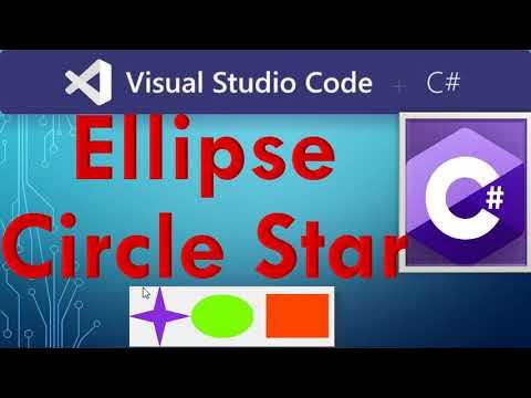 How to Draw Shapes in WinForms | C# Ellipse Circle Star - YouTube
