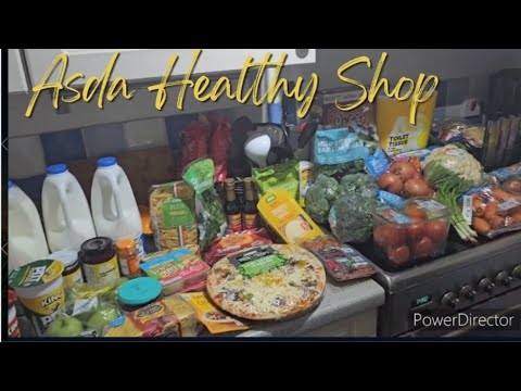 Asda Healthy food shop and Meal Plan 😋 family of two ♥️ - YouTube
