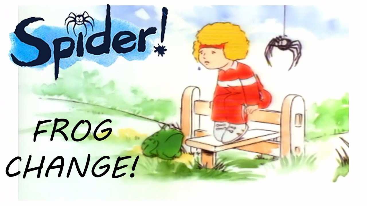 Spider! Episode 8 | Frog Change | SPIDER IN THE BATH - YouTube