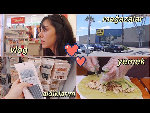 VLOG|| Benimle Los Angeles’ta Bir Gün🌴 Alışveriş🛍  #buketinLA📍