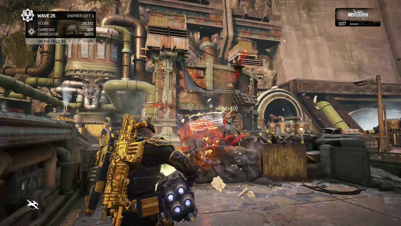 Gears of war 4 Gilded JD Juvies madness on Dam Wave 25 - YouTube
