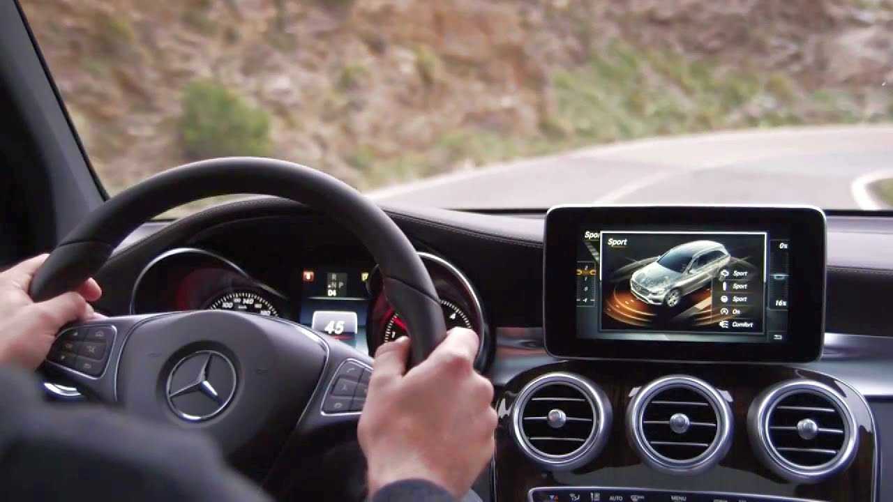 Mercedes-Benz 2016 GLC 250d 4Matic Road Trailer - YouTube