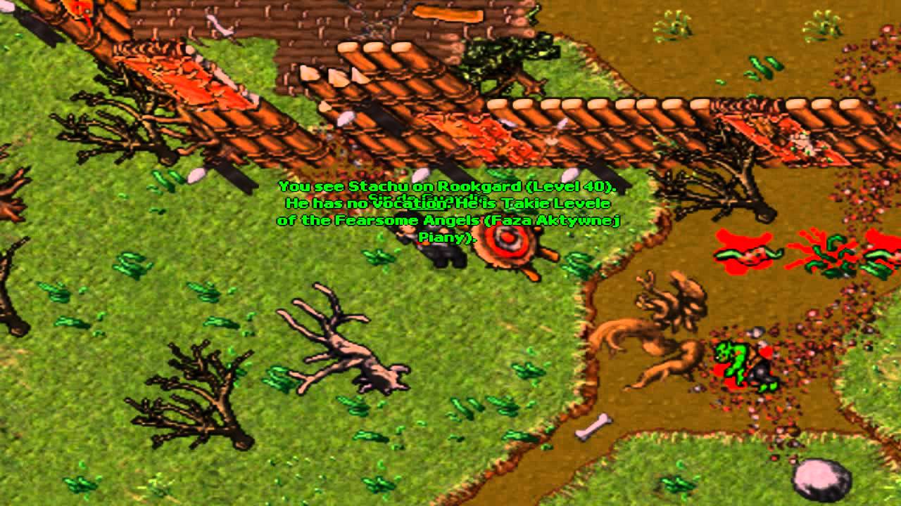Tibia Test Server Rookgaard Orc Fortress Quest - YouTube