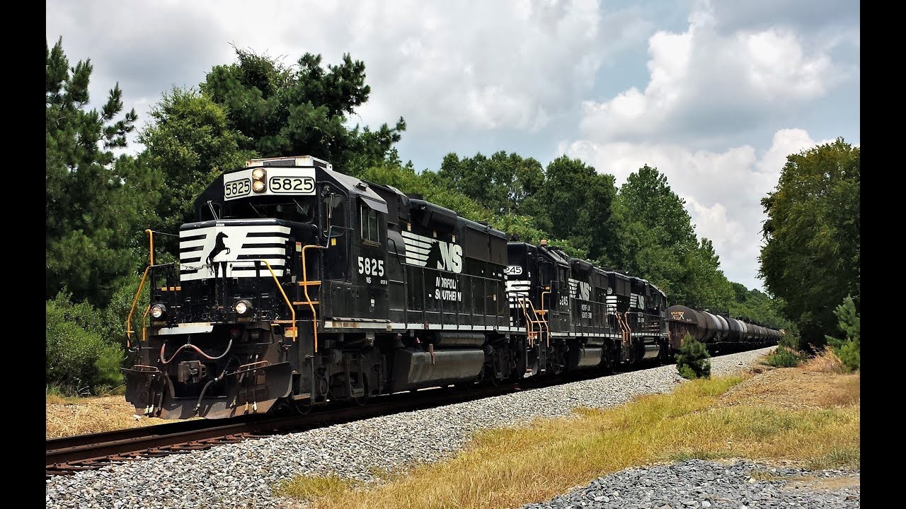 NS Local Train P36 With NS Leader 5825 At Chester SC On The NS R-Line ...