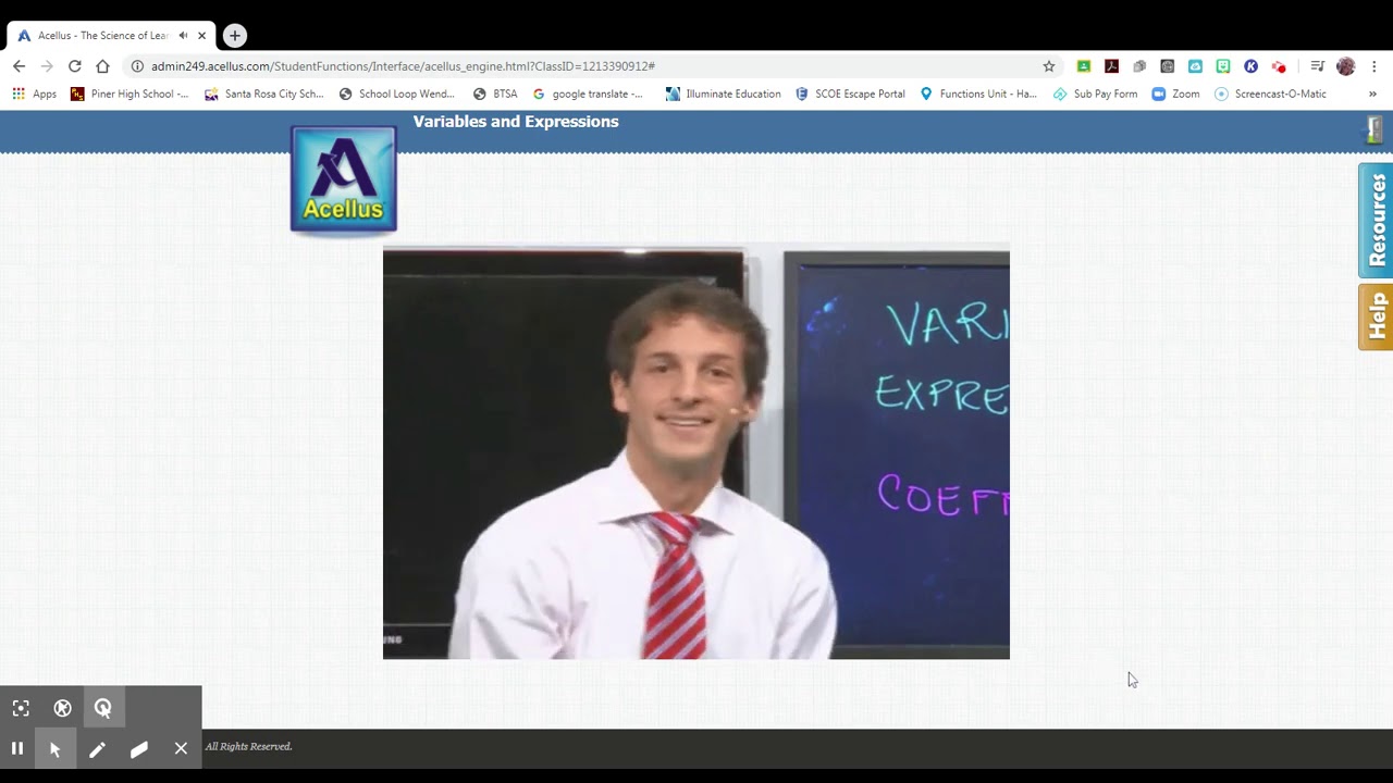 How to Use Acellus by Mrs. Valle - YouTube