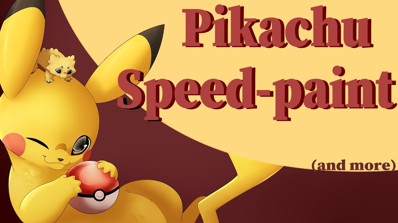 Pikachu speed-paint - YouTube