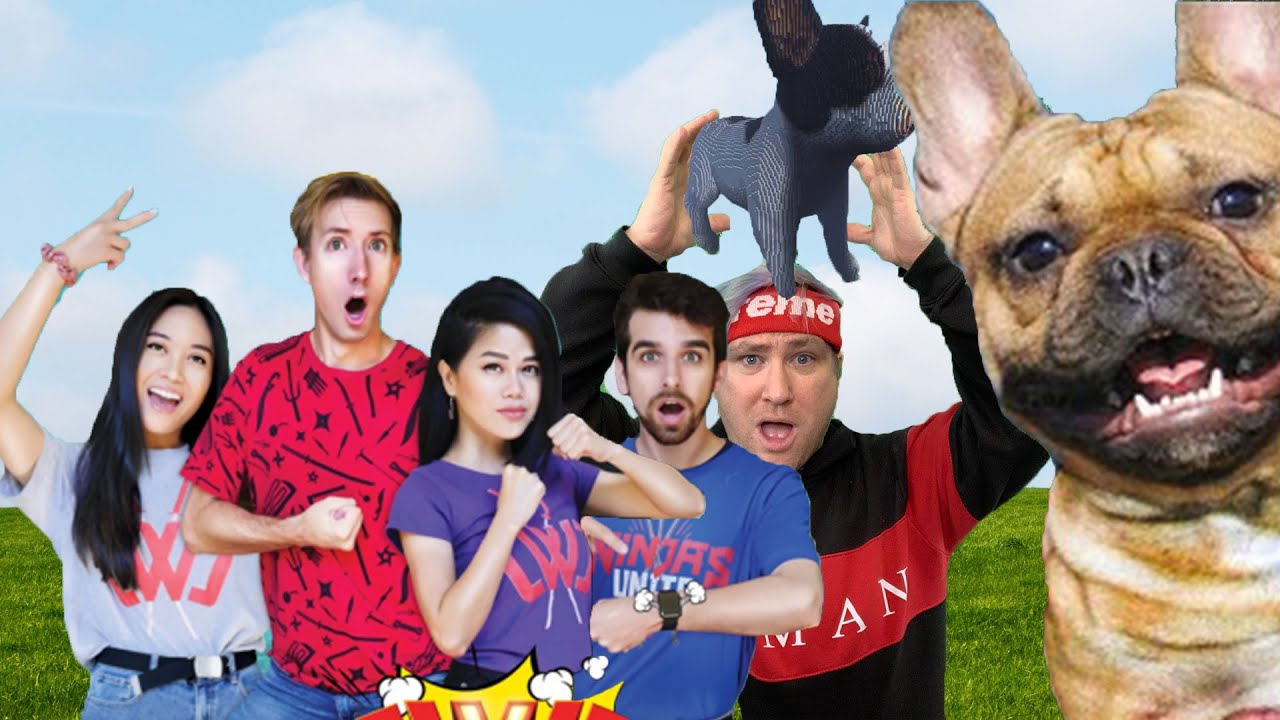 GIANT SPY NINJA BUILDS IN MINECRAFT Chad Wild Clay Douglas Dog Vy ...