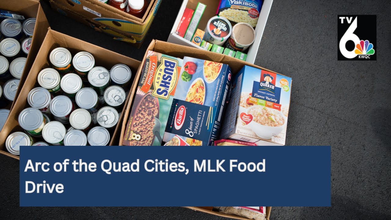 Arc of the Quad Cities, MLK Food Drive - YouTube
