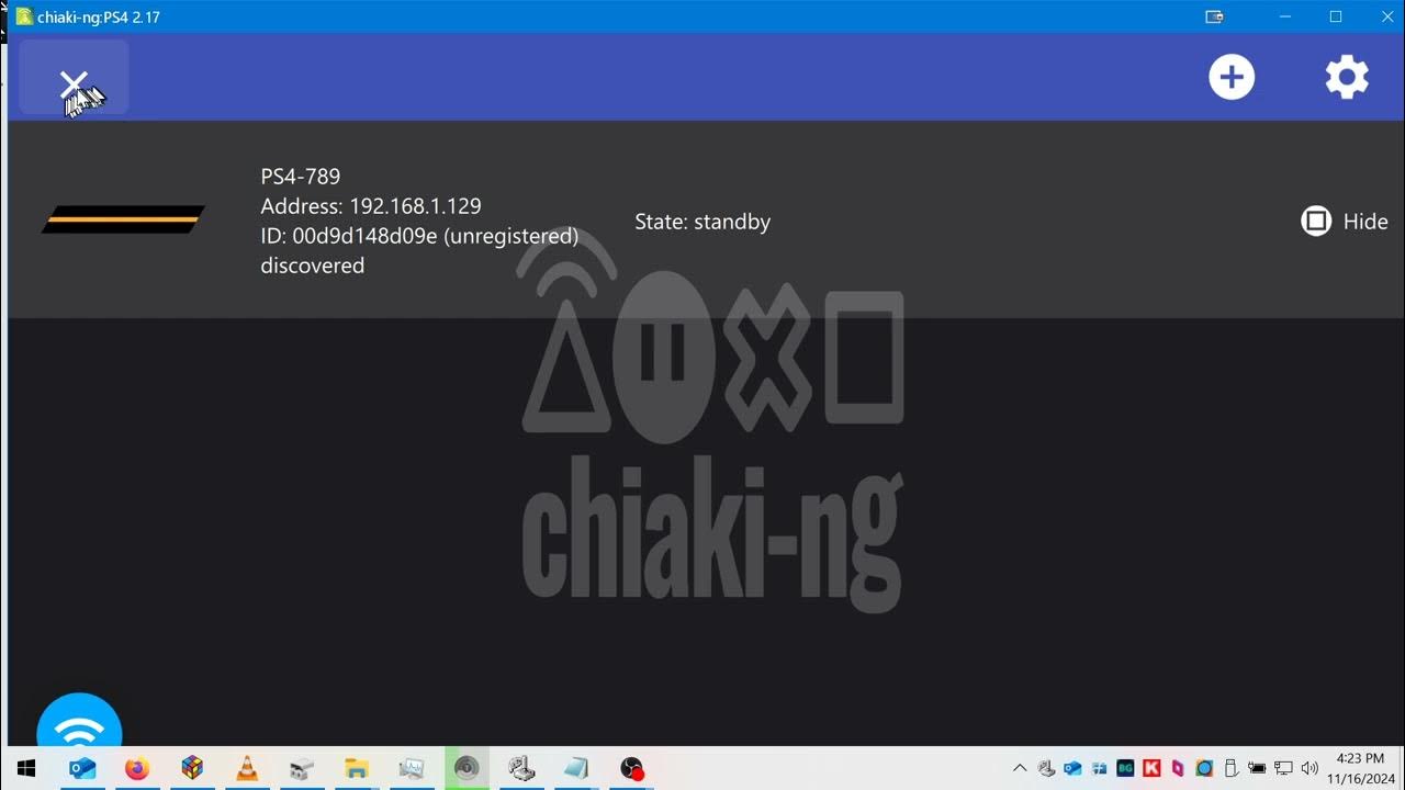 Chiaki GUI won't close - YouTube