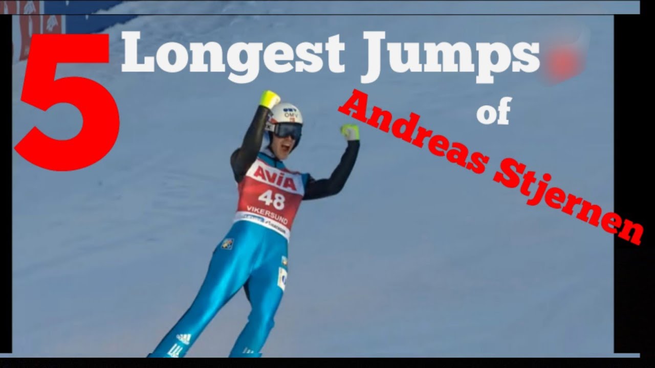 5 LONGEST Jumps of Andreas STJERNEN - YouTube