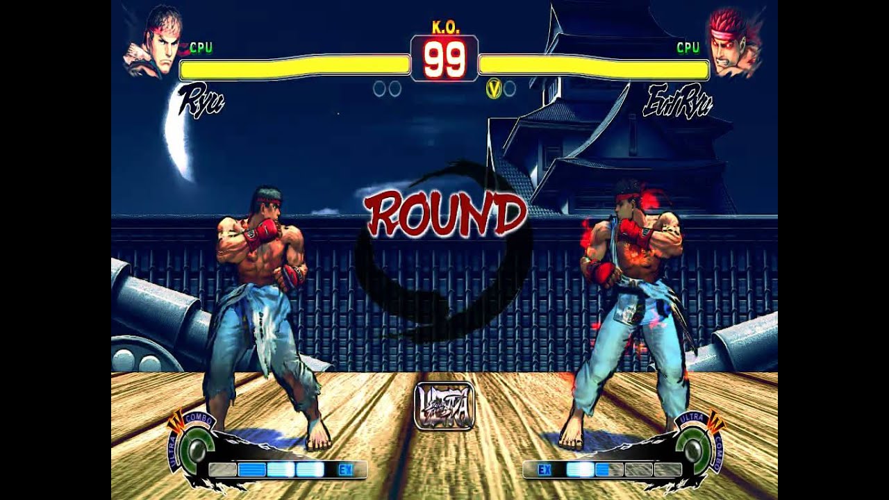 SFII Champion Edition Ryu Stage - Ultra Street Fighter IV - YouTube