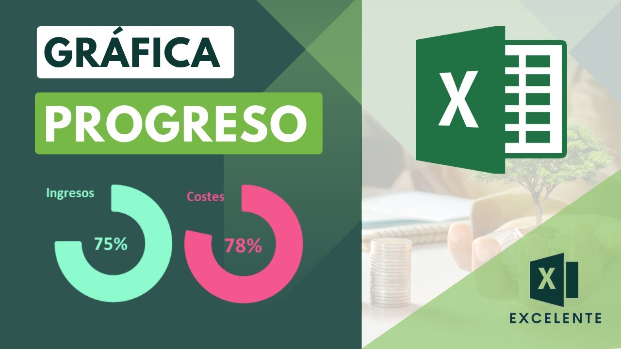Gráfica de Progreso o Avance | EXCEL - YouTube