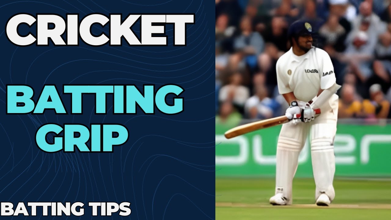 HOW to GRIP the BAT? | Batting Tips - YouTube