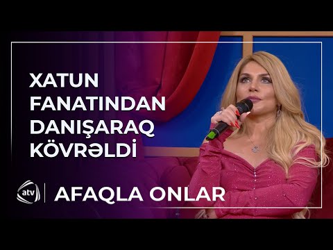 Xatun “Səndən ötrü“ mahnısı ilə bağlı xatirəni bölüşdü - Göz yaşlarına BOĞULDU / Afaqla Onlar