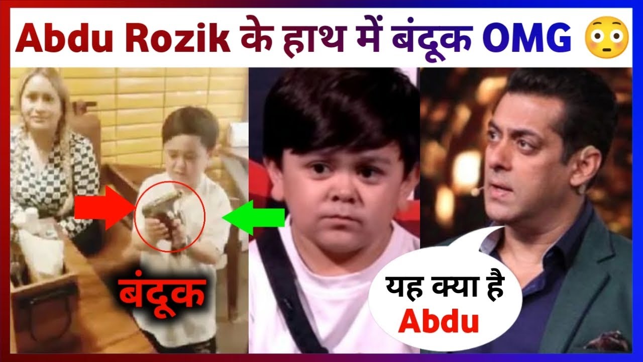 Kya Abdul Razak India Aakar Banna Chahte Hain Gangster 🤬 Abdu Rozik Ne ...