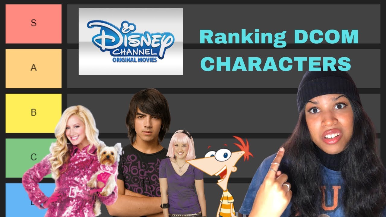 i ranked the main characters from Disney channel original movies - YouTube