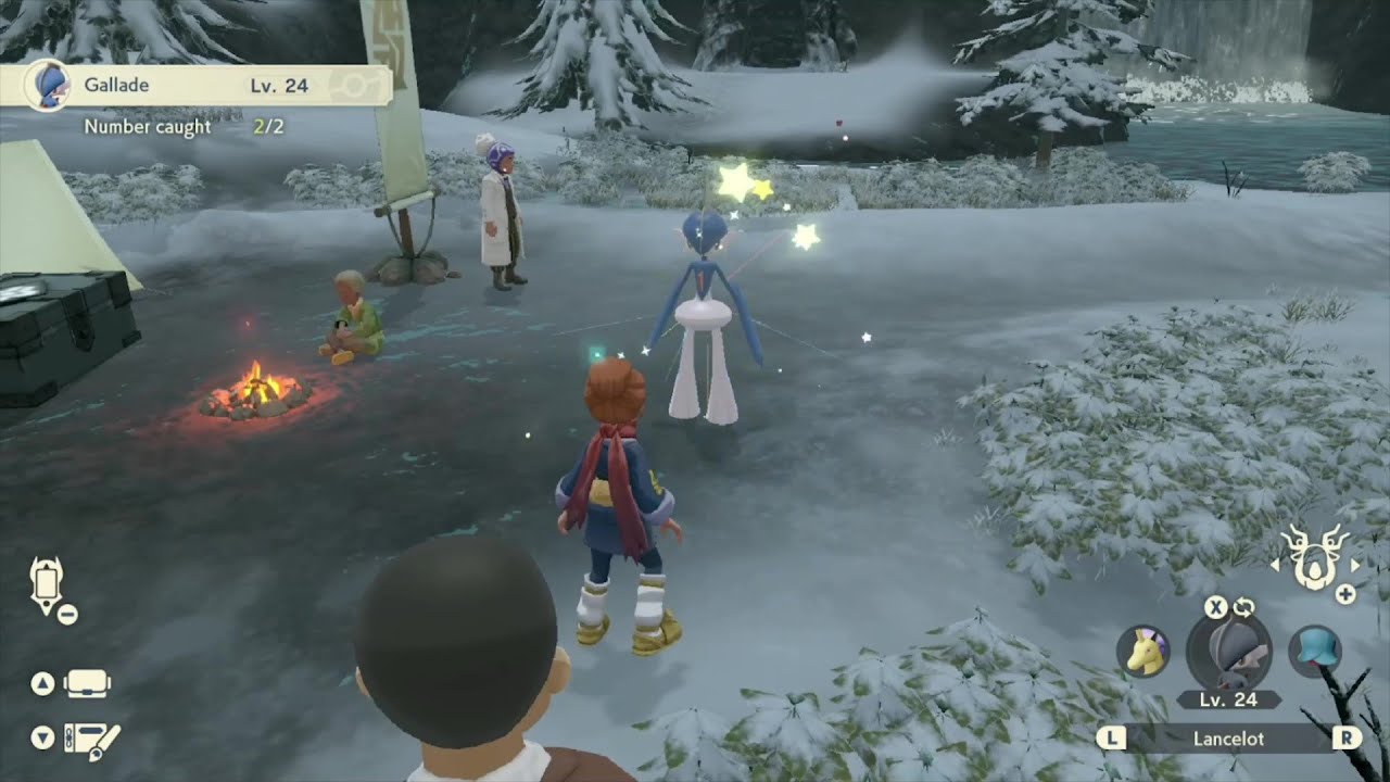 104 EVOLVED Shiny Male Ralts (Shiny Living Form Dex Quest PLA) - YouTube