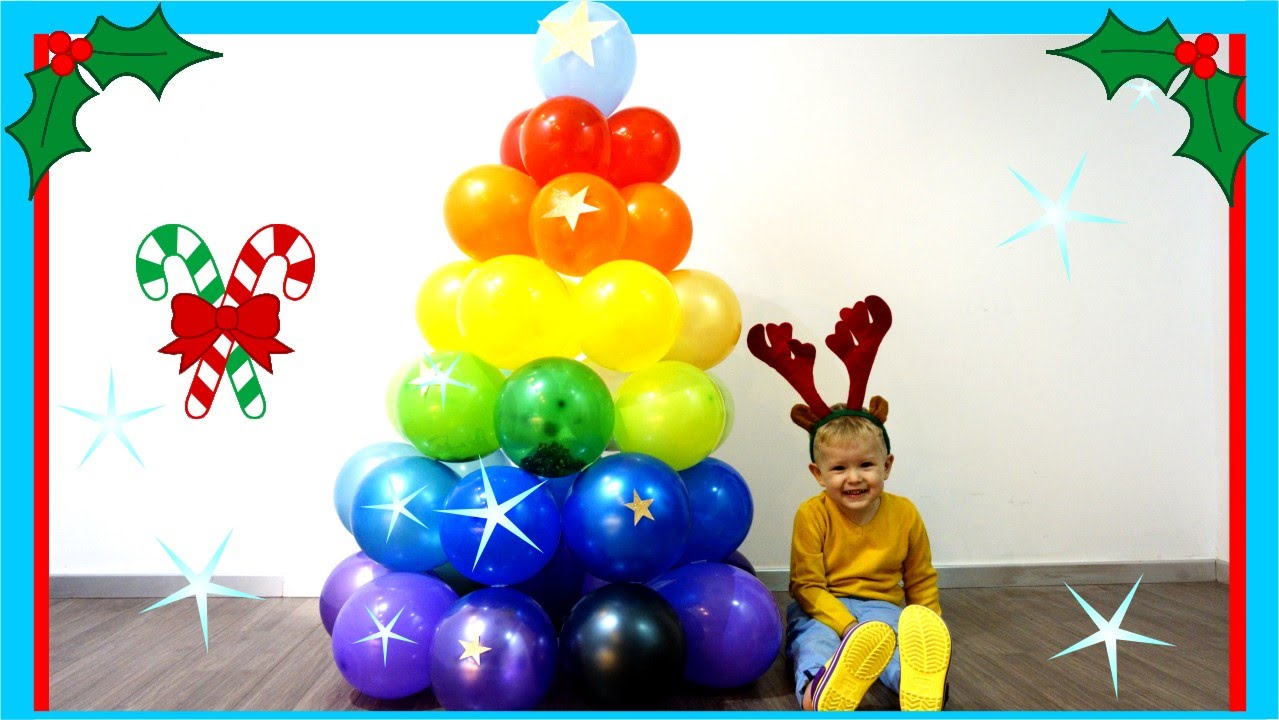 "The Balloons Popping Show" for LEARNING COLORS! Educational Video for ...