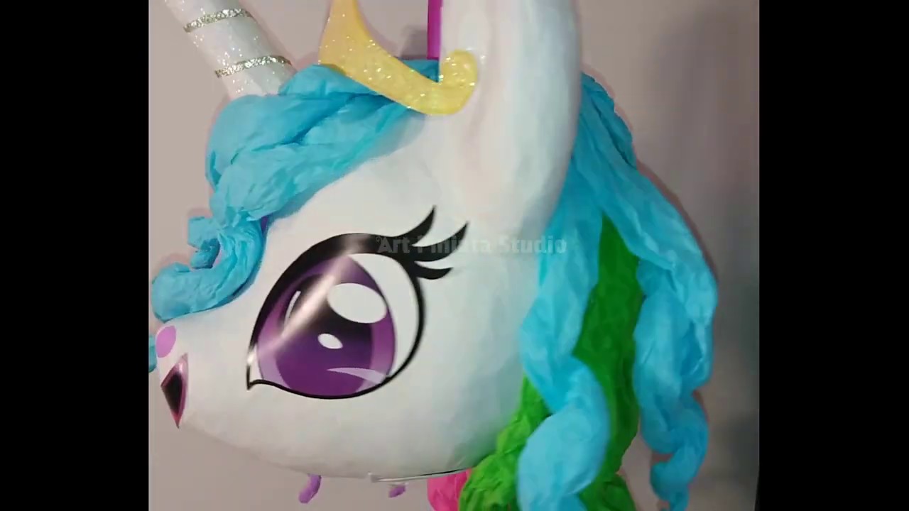 Art Pinata Studio - Princess Celestia (MLP) - YouTube