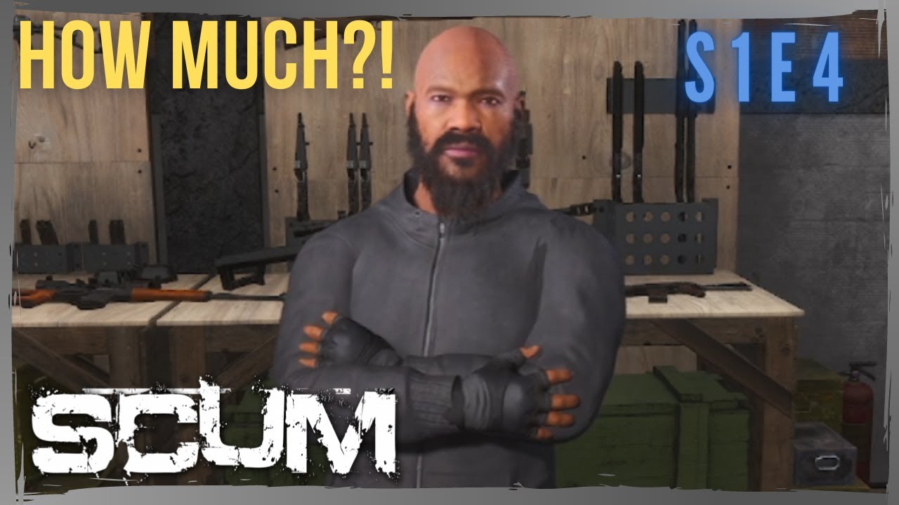 SCUM Gameplay - A trip to the traders. - YouTube
