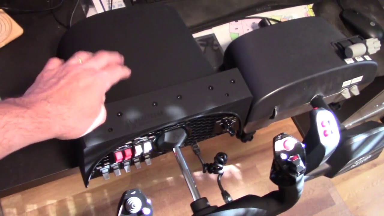 Upgraded to the Honeycomb Alpha Yoke from the CH Yoke - YouTube