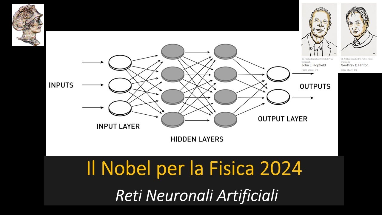 Il Nobel per la Fisica 2024. Reti Neuronali Artificiali - YouTube