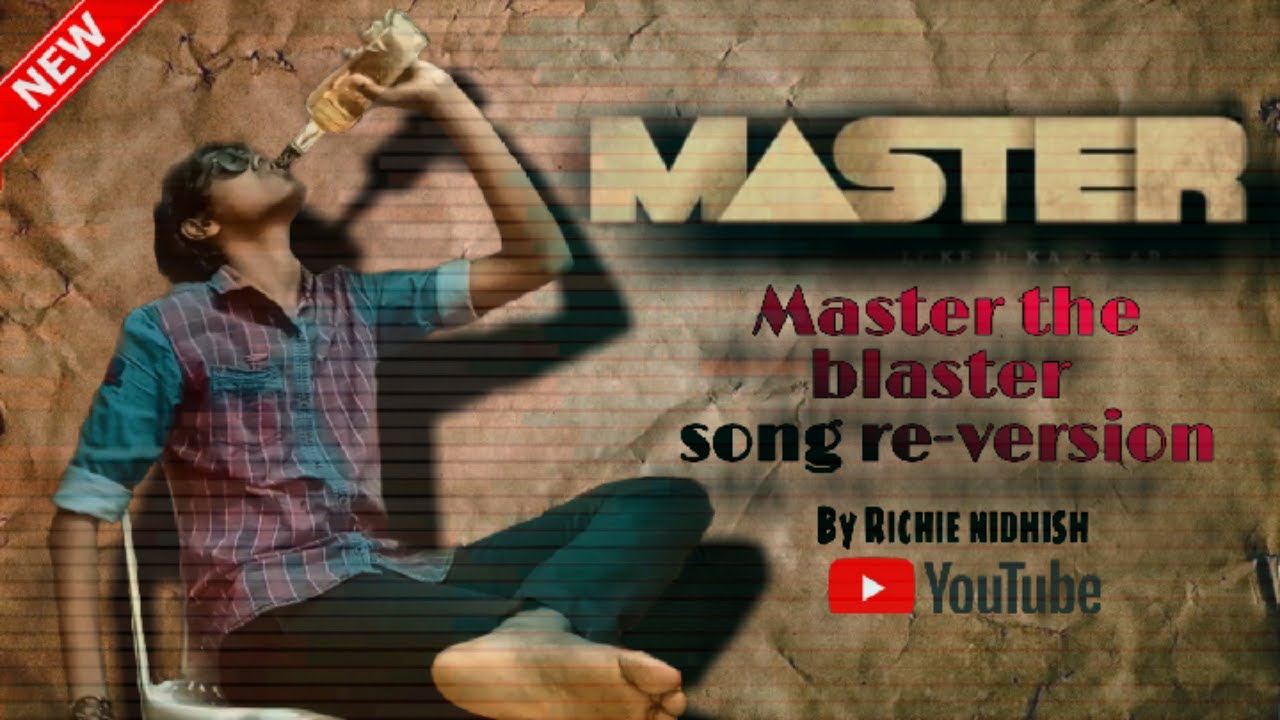 Master the blaster cover song | Thalapathy Vijay | ft. Richie Nidhish ...