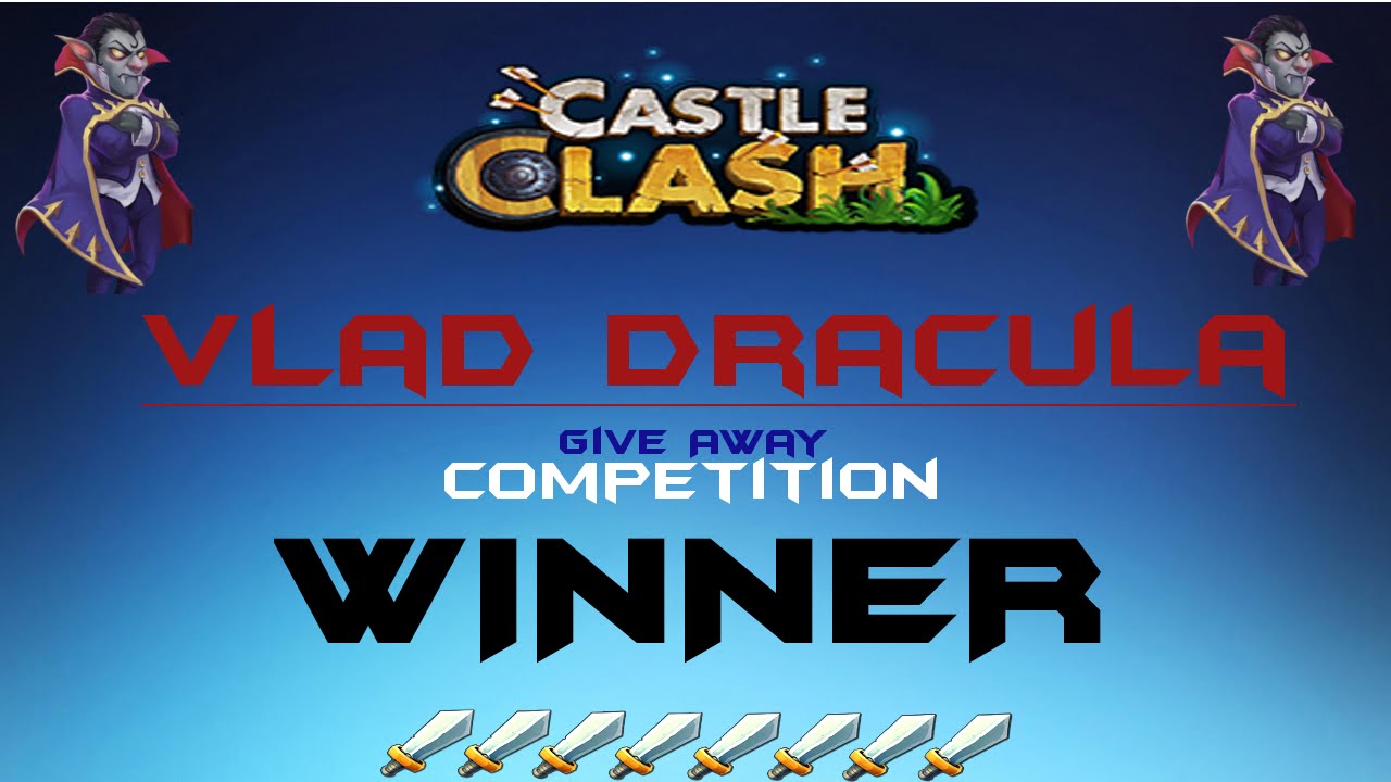 Castle Clash [HD] - Vlad Dracula Winner - YouTube