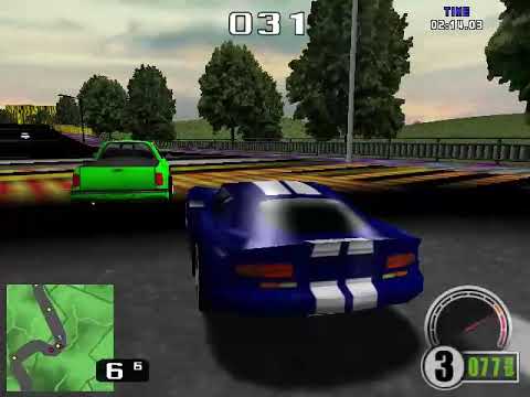 Test Drive 6 Demo Eine Runde - YouTube