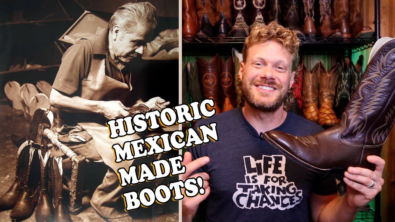 Cristobal Romero Cowboy Boots are Mexican History! - YouTube