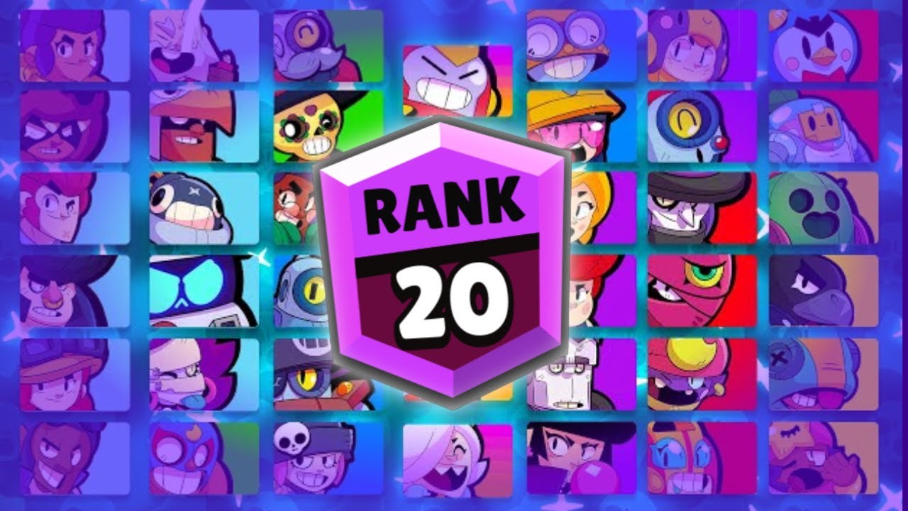 Brawl Stars Steam 🔴 Trying Rech 20 Rank All Brawlers - YouTube