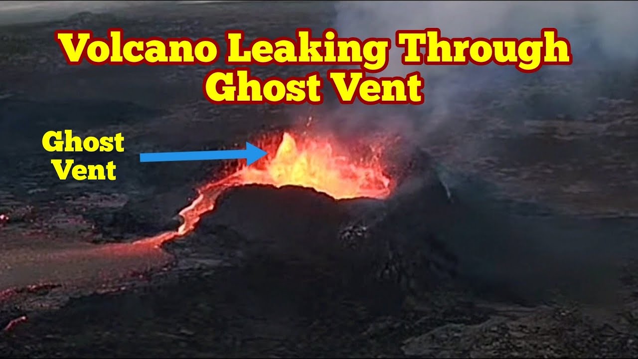 Ghost Vent Leaking At North Base Of Iceland Litli-Hrútur Fagradalsfjall ...