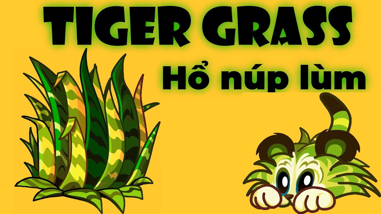 Plants vs Zombie 2 - Review Tiger Grass trong game Plants vs Zombie 2 ...