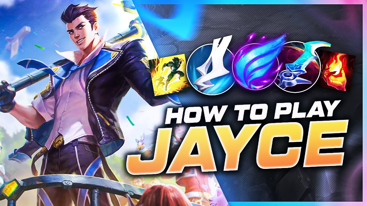 HOW TO PLAY JAYCE FROM ARCANE | Build & Runes | Season 14 Jayce guide ...