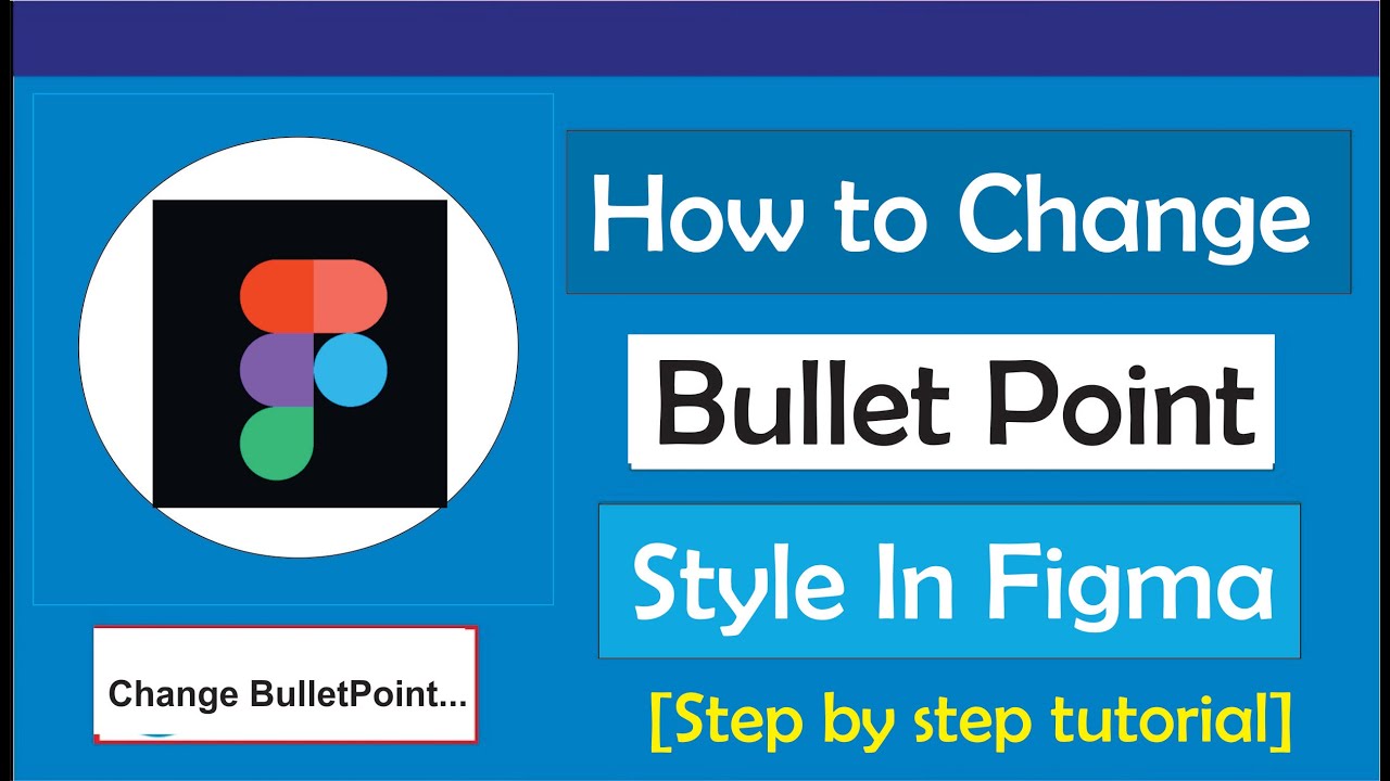 How to Change Bullet Point Style in Figma - YouTube