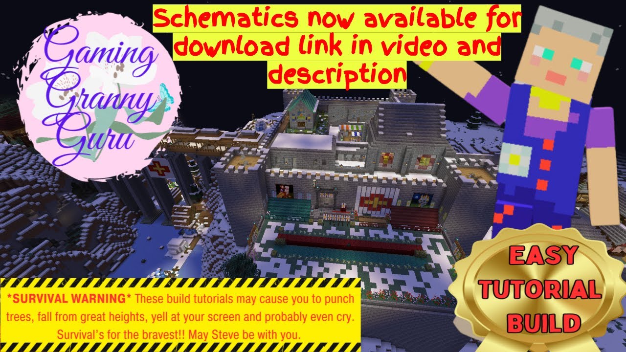 Minecraft EXCITING NEWS Castle Cornet OHH Schematics available for ...