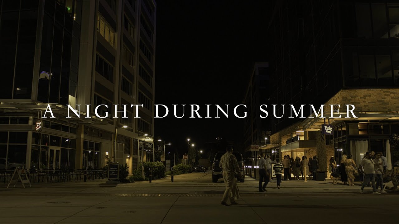 A SUMMER NIGHT - 4K - YouTube