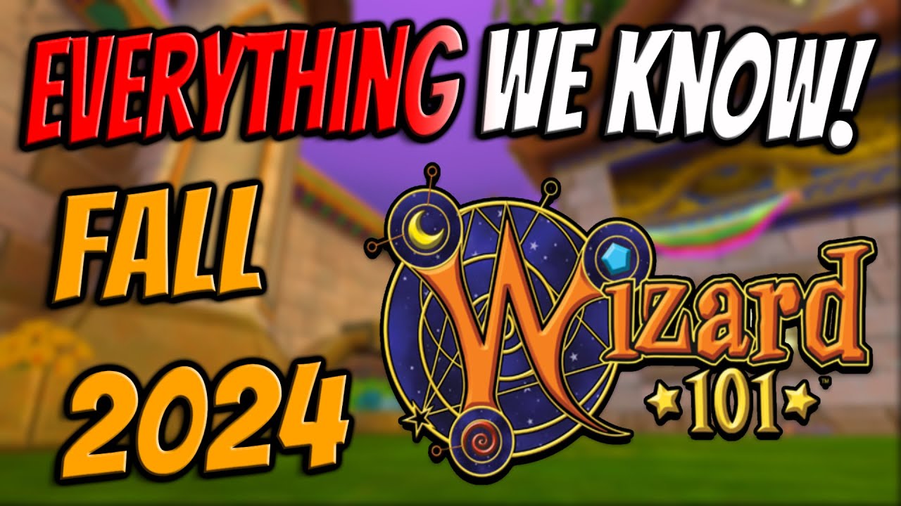 Wizard101: Fall Update 2024, Everything We KNOW! (New Patch Tomorrow ...