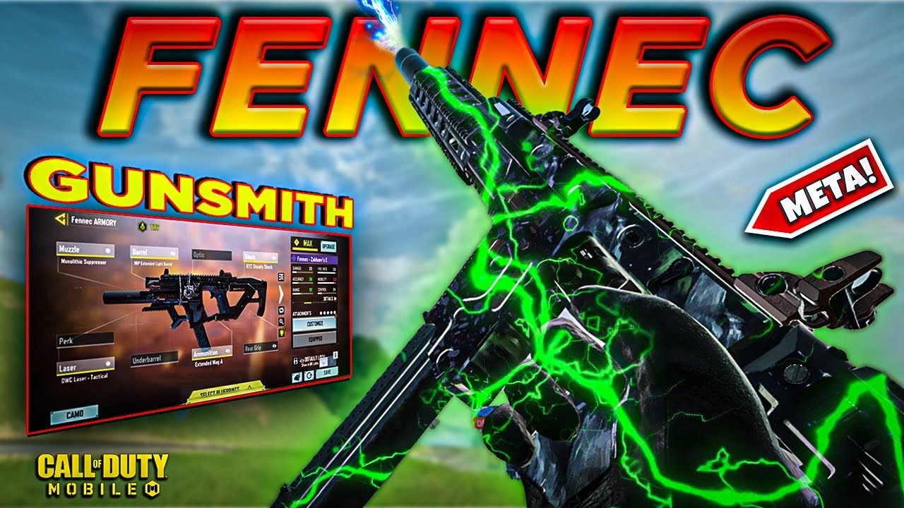 THIS BEST FENNEC GUNSMITH LOADOUT "0 RECOIL" IN CALL OF DUTY MOBILE # ...