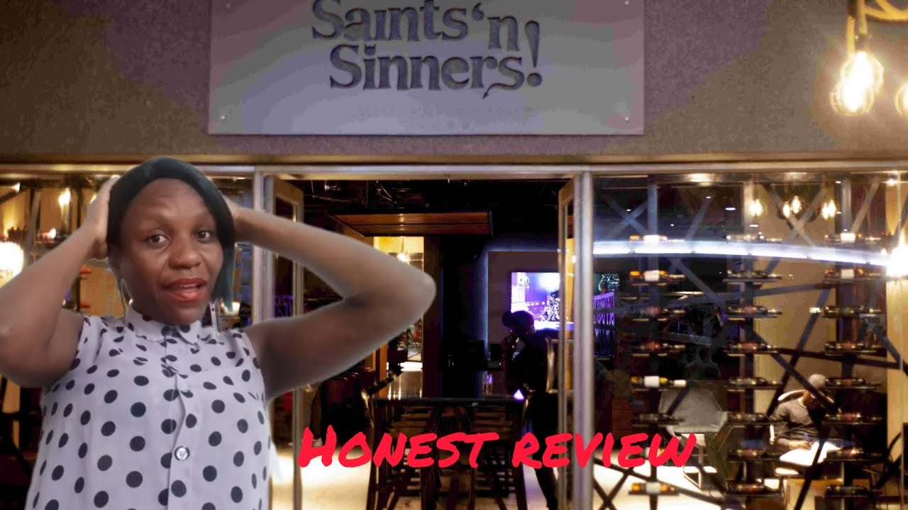 MUST WATCH SOLO DATE |SAINTS AND SINNERS RESTAURANT HONEST REVIEW - YouTube