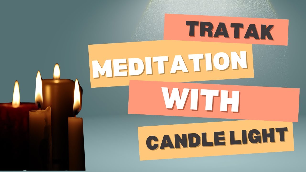 10 mins | Live Guided Meditation | Tratak meditation with candle light ...