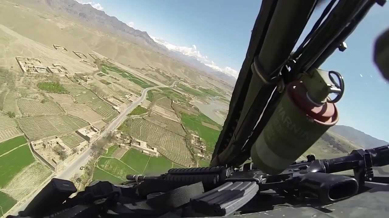 Cockpit View - OH-58D Kiowa Warrior over Afghanistan - YouTube
