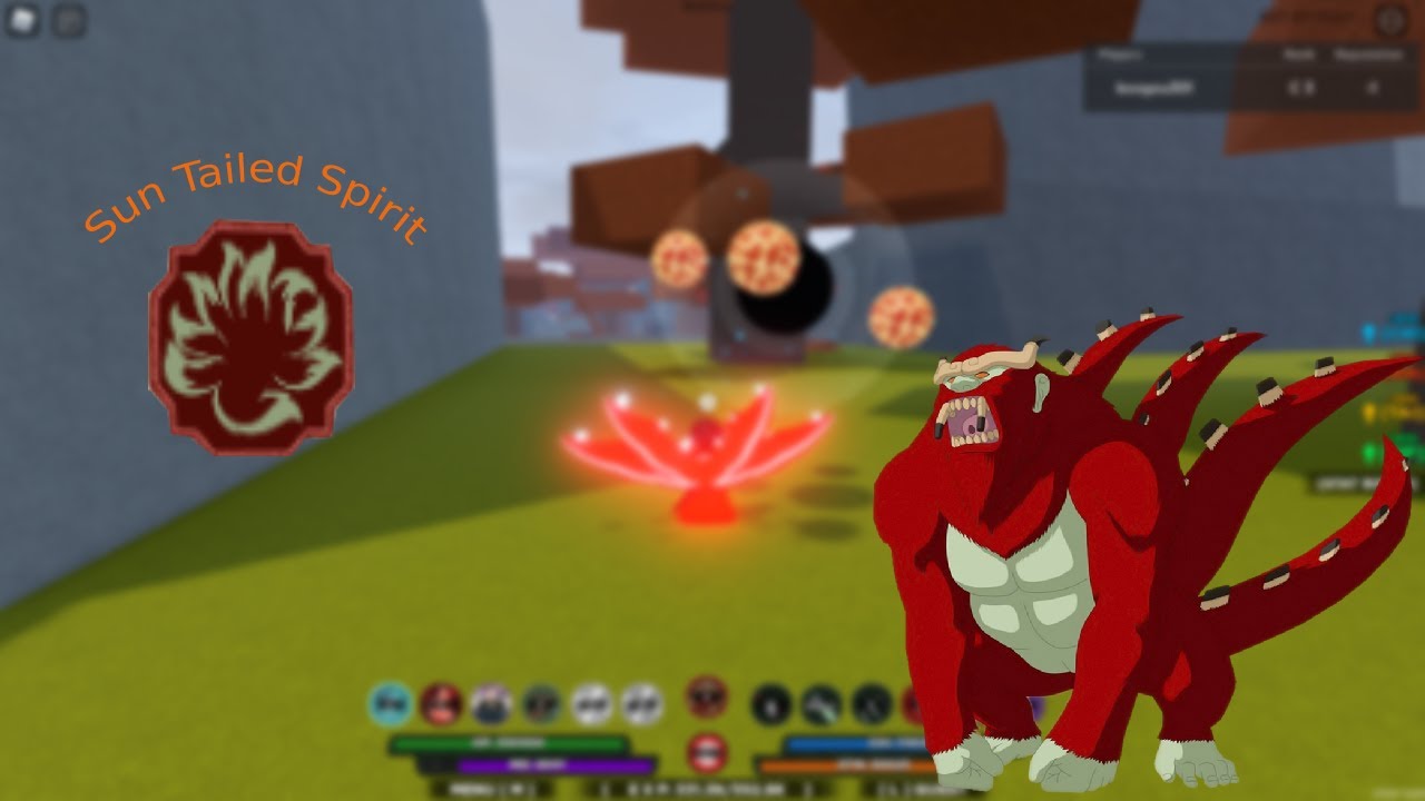 Sun tailed spirit showcase | Shindo life - YouTube