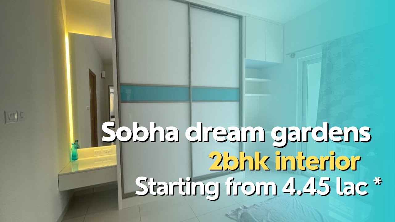 Sobha Dream Gardens Thanisandra | 2bhk Home Interior | The Woodwalk ...