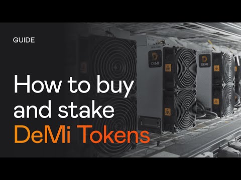 How to buy and stake DeMi Tokens: a complete guide