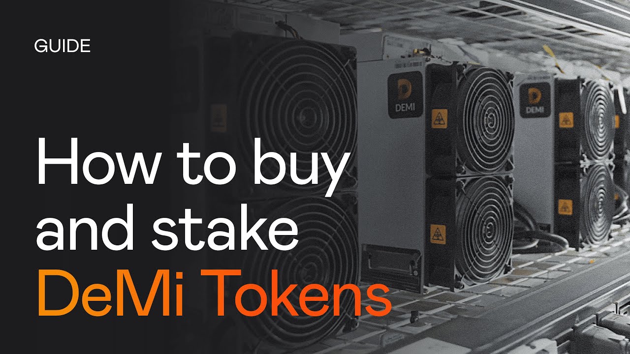 How to buy and stake DeMi Tokens: a complete guide - YouTube